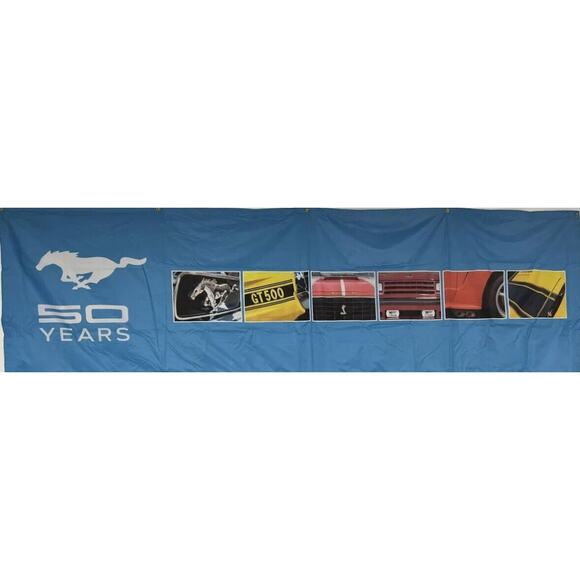 Ford Mustang | Accents | Ford Mustang Banner 5th Anniversary 3ft X 0ft ...